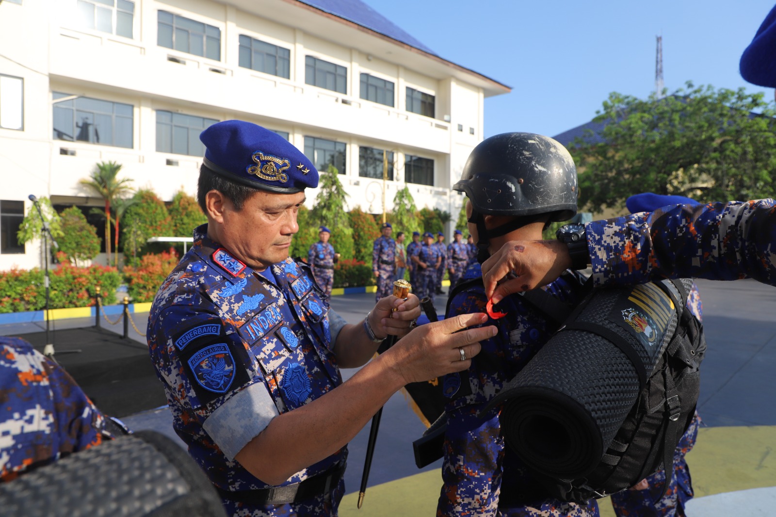 Kakorpolairud Baharkam Polri, Pimpin Upacara Penutupan Pembinaan ...
