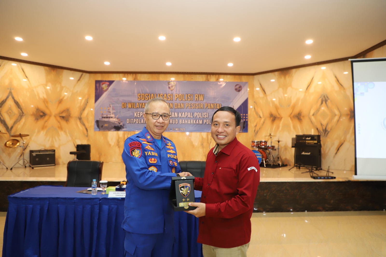 Sosialisasi Polisi RW di Wilayah Perairan dan Pesisir Pantai Kepada 68 ...