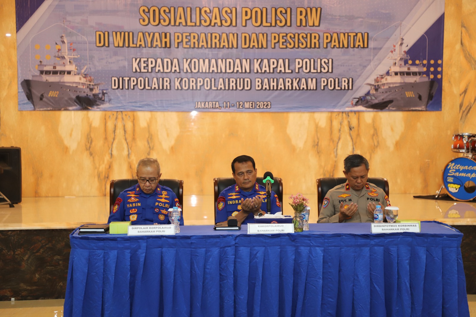 Sosialisasi Polisi RW di Wilayah Perairan dan Pesisir Pantai Kepada 68 ...